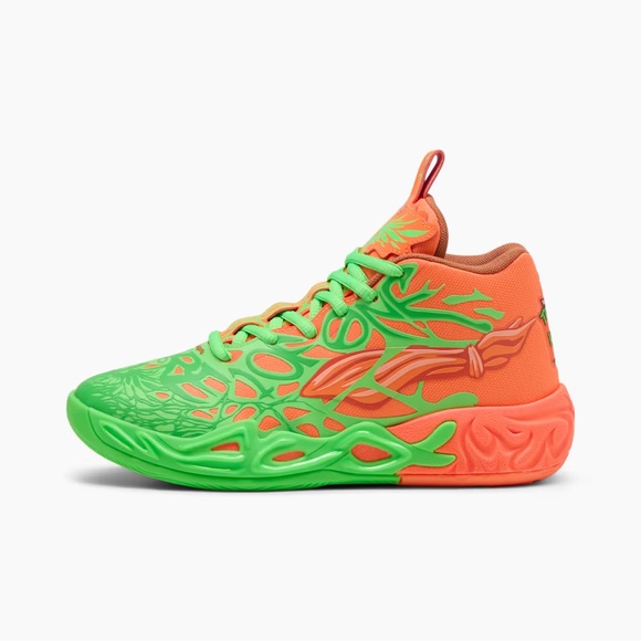 Puma | Shoes | Puma X Lamelo Ball X Tmnt Mb4 Leonardo Michelangelo Mens ...